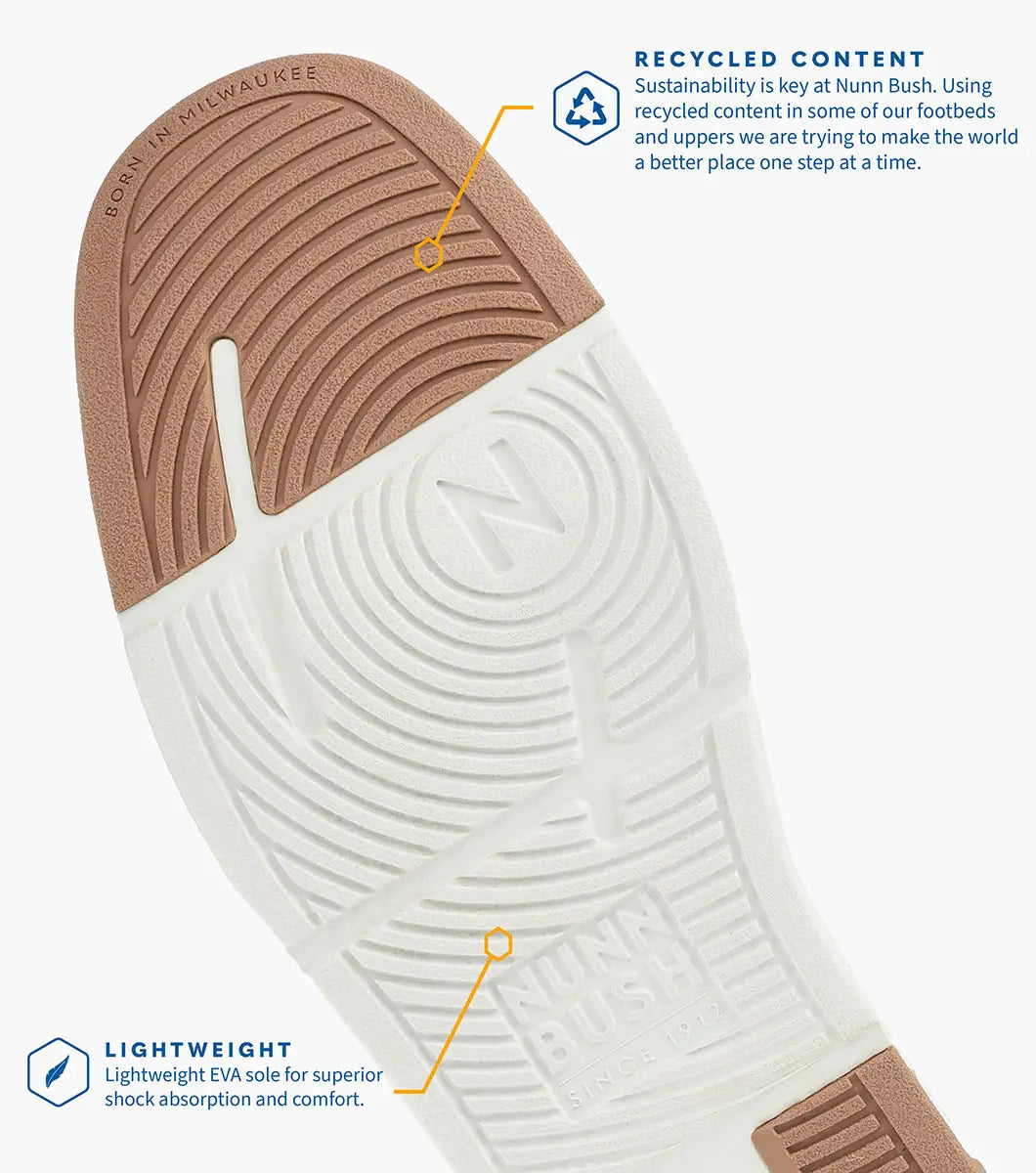 Nunn Bush Luca Moc Toe Penny Loafer Walking Shoes Cognac Multi 85103-2 ...