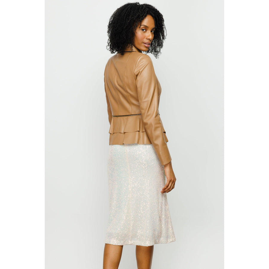 The Olmetti Tan Leather Women Jacket J Valintin Men S Wear Legend
