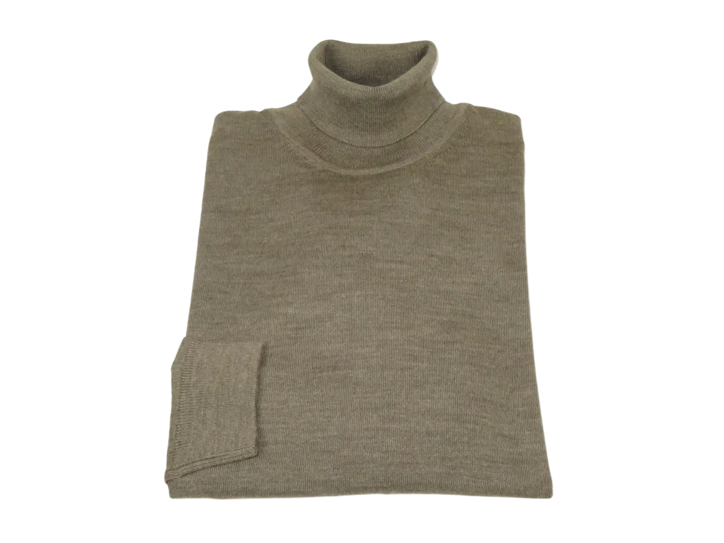 Men PRINCELY Italian Wool Blend Turtle Neck Pullover Slim 84001-80 Tau ...