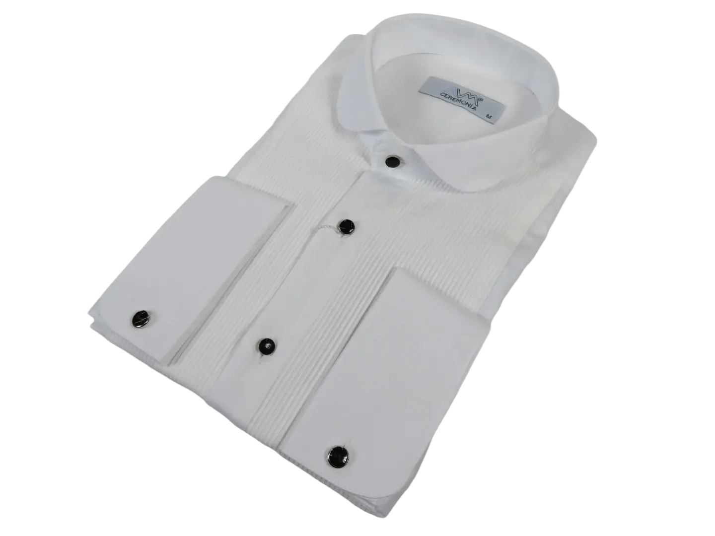 Men CEREMONIA Formal Cotton Shirt Round Wingtip Slim Fit Turkey #ABT 1 – J.Valintin Men's Wear ...