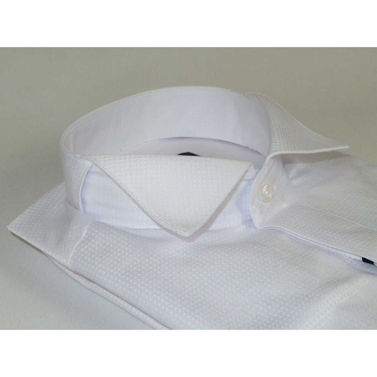 Men Tux Formal 100% Cotton Shirt MANSCHETT Turkey Slim Fit 303-01 Whit ...